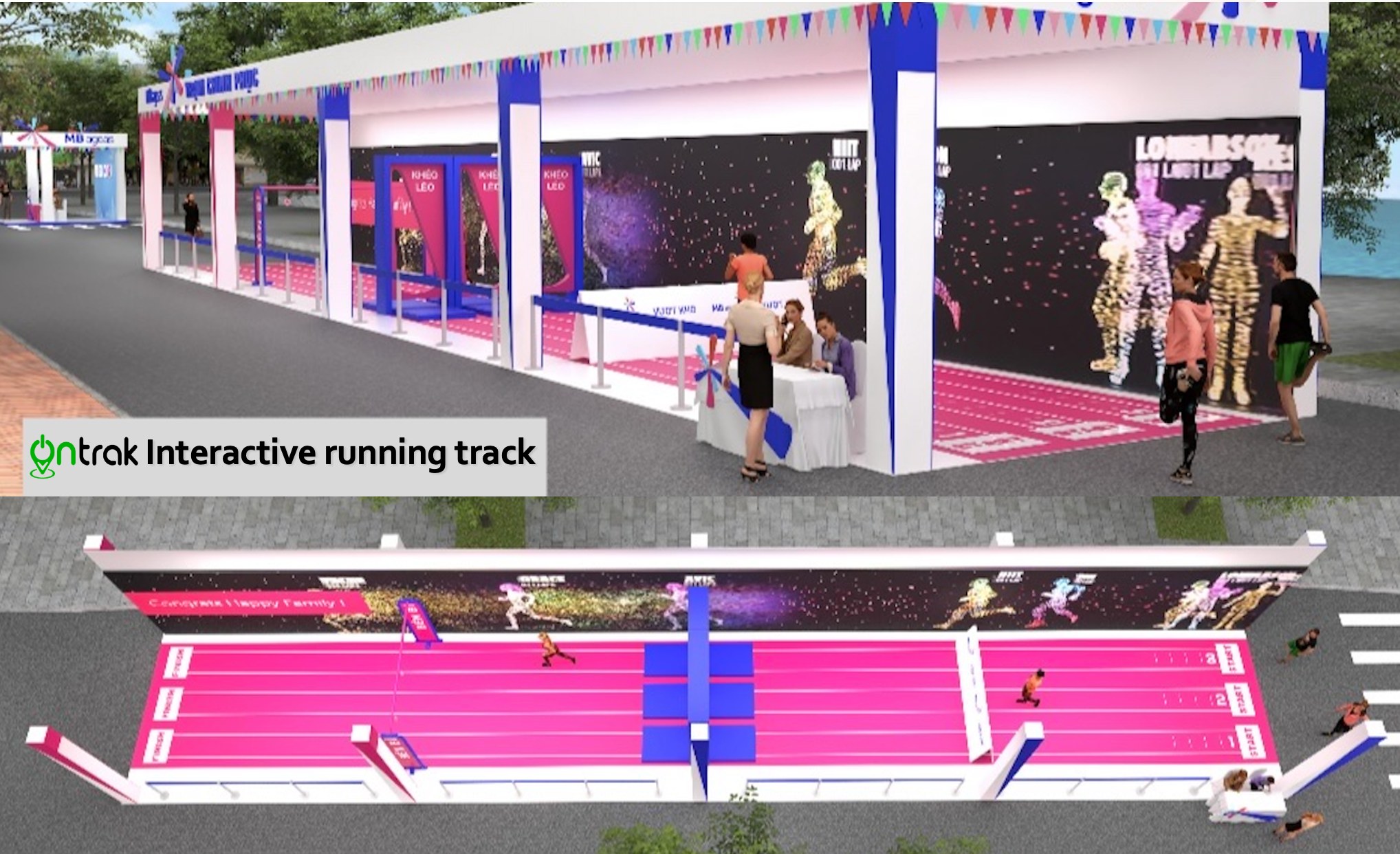 OnTrak Interactive Running Track – ONTRAK REALTIME LOCATION SYSTEM